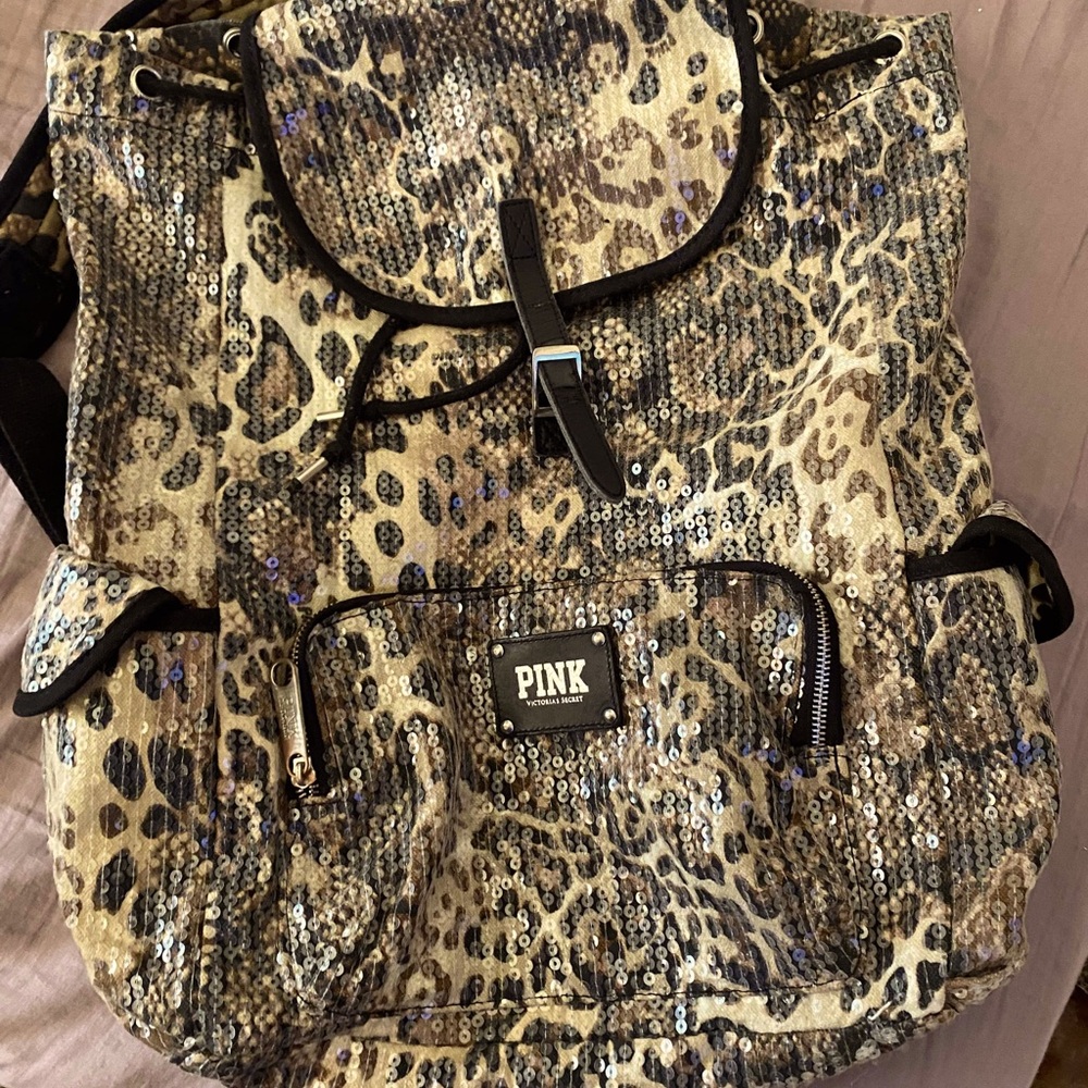 Pink Victoria Secret “Bling” Backpack - Gem